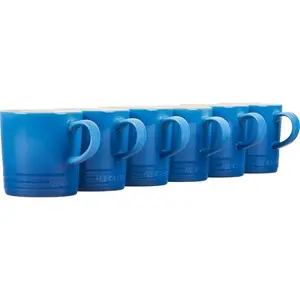 LE CREUSET Set Of 6 12-ounce Stoneware Mugs - Marseille