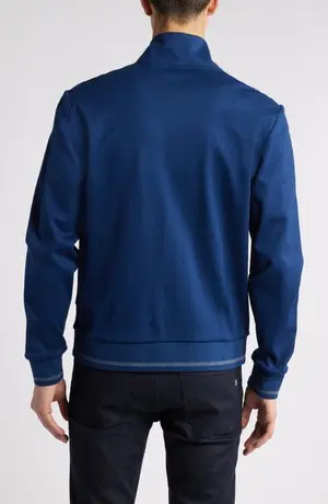 BOSS Shepherd Full Zip Sweatshirt - Dark Blue