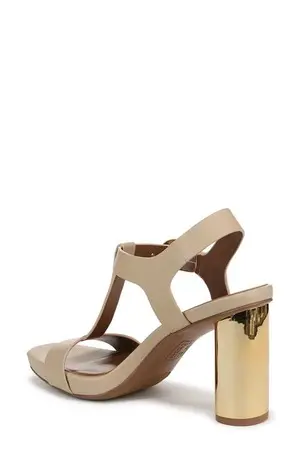 Naturalizer Jordis T-strap Sandals - Coastal Tan