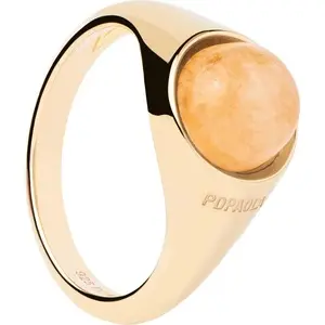 PDPAOLA Aventurine Ring - Yellow Aventurine