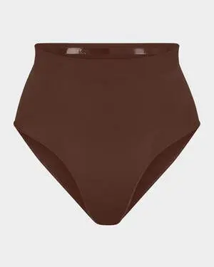 SKIMS Seamless Sculpt Mid-waist Briefs Cocoa