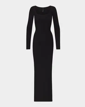 SKIMS Soft Lounge Long-sleeve Maxi Dress