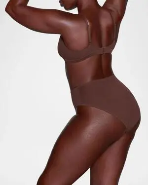 SKIMS Fits Everybody Crossover Bralette - Cocoa