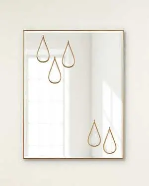 JOHN-RICHARD COLLECTION Downpour Mirror - Gold
