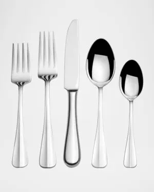 WALLACE SILVERSMITHS Riggs 20-piece Flatware Set, Service For 4 - Silver