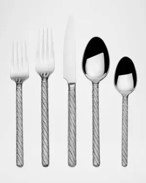 WALLACE SILVERSMITHS Neptune 20-piece Flatware Set, Service For 4 - Silver