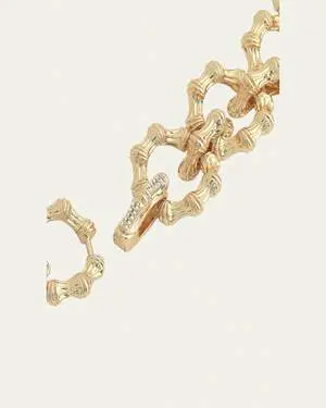 ANABEL ARAM JEWELRY Bamboo Chain Necklace