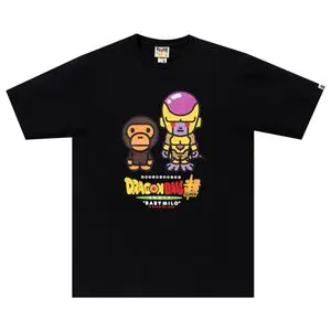 A BATHING APE Dragon Ball Tシャツ M A Bathing Ape X Dragon Ball Z Super Golden Frieza Tee - Black