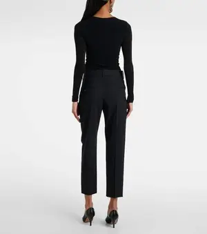 Isabel Marant Wool-blend Straight Trousers