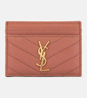 Saint Laurent Leather Cardholder