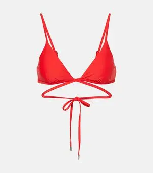 Simkhai Harlen Bikini Top - Red