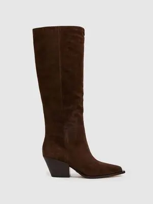Paige Lillian Suede Knee-high Boots