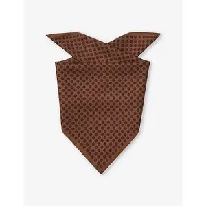 Dunhill Geometric-print Silk Neckerchief