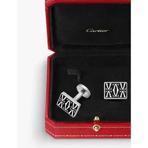 CARTIER C De Sterling-silver Cufflinks