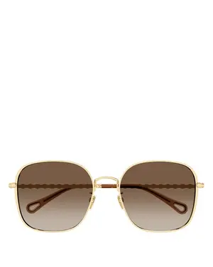 Chloé Square Sunglasses, 57mm