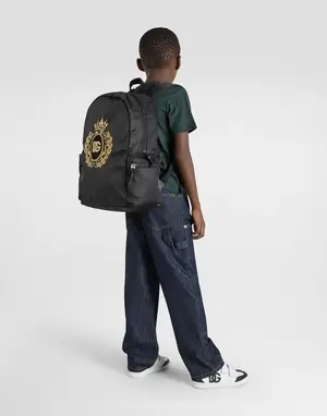 Dolce & Gabbana Nylon Backpack With Dg Logo