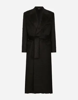 Dolce & Gabbana Belted Oversize Wool Coat