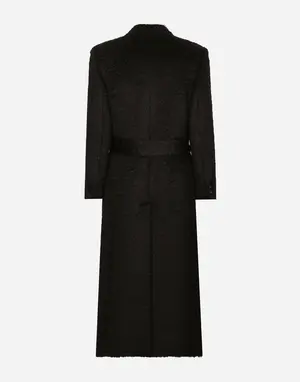 Dolce & Gabbana Belted Oversize Wool Coat