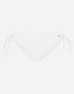 Dolce & Gabbana Side-tie Bikini Bottom - White