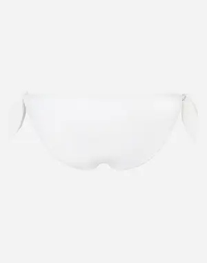 Dolce & Gabbana Side-tie Bikini Bottom - White