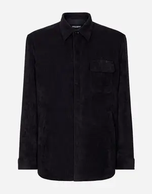 Dolce & Gabbana Lined Corduroy Shirt