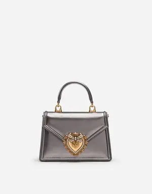Dolce & Gabbana Devotion Top-handle Bag - Silver