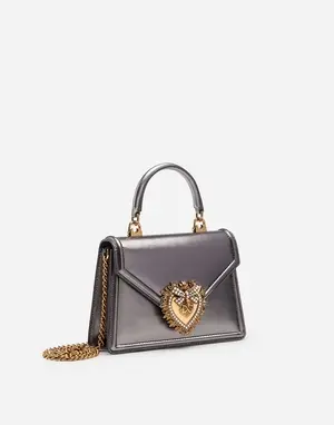 Dolce & Gabbana Devotion Top-handle Bag - Silver