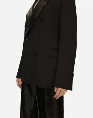 Dolce & Gabbana Double-breasted Wool Sicilia-fit Tuxedo Jacket