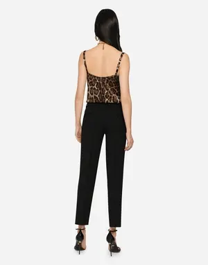 Dolce & Gabbana Woolen Pants - Black