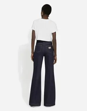 Dolce & Gabbana Flared Denim Jeans - Blue