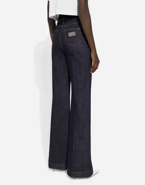 Dolce & Gabbana Flared Denim Jeans - Blue