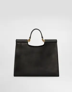 Dolce & Gabbana Small Sicily Shopper - Black