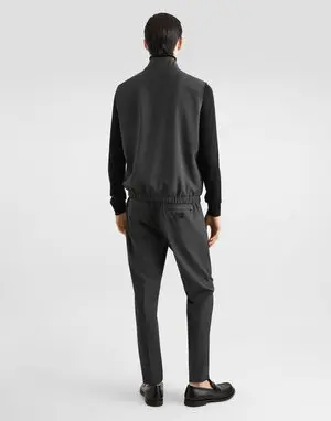 Dolce & Gabbana Wool Jogging Pants - Grey