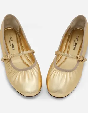 Dolce & Gabbana Nappa Mordore Ballerinas