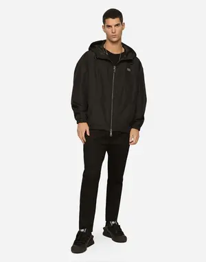 Dolce & Gabbana Nylon Jacket With Branded Tag