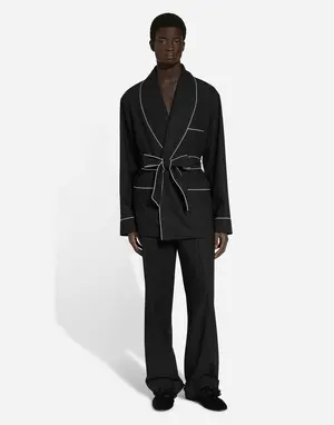 Dolce & Gabbana Wool Robe