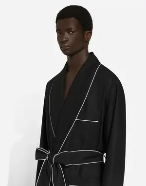 Dolce & Gabbana Wool Robe