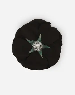 Dolce & Gabbana Floral Poplin Brooch