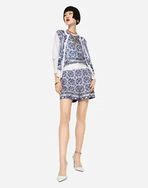 Dolce & Gabbana Majolica-print Cardigan - Multicolor