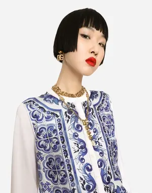 Dolce & Gabbana Majolica-print Cardigan - Multicolor