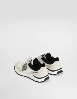Dolce & Gabbana Dg Running Split Calfskin Sneakers - Multicolor