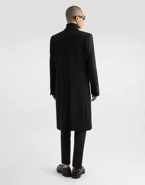 Dolce & Gabbana Single-breasted Wool Coat - Black