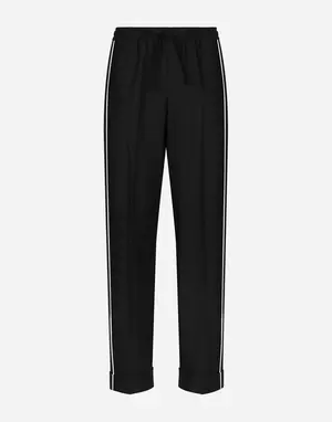 Dolce & Gabbana Wool Pants - Black
