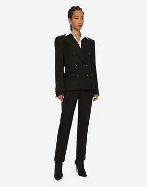 Dolce & Gabbana Wool Tuxedo Pants
