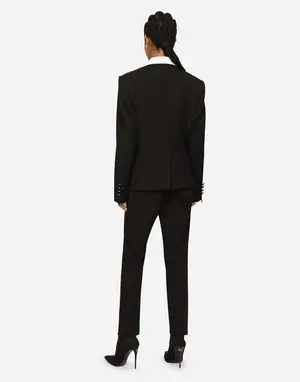 Dolce & Gabbana Wool Tuxedo Pants