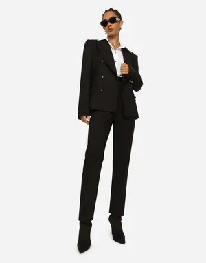 Dolce & Gabbana Wool Tuxedo Pants