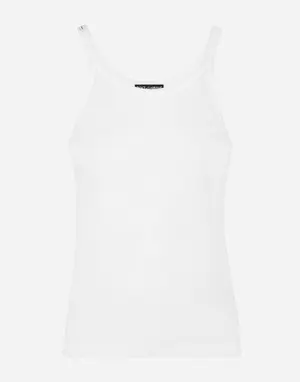 Dolce & Gabbana Cotton Singlet - White