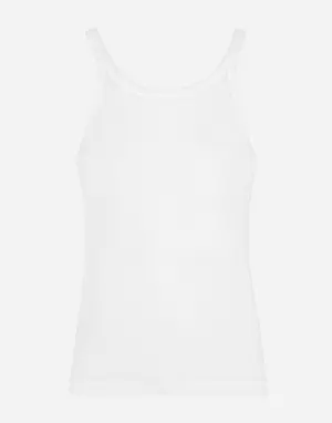 Dolce & Gabbana Cotton Singlet - White