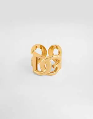Dolce & Gabbana Dg Logo Ring - Gold