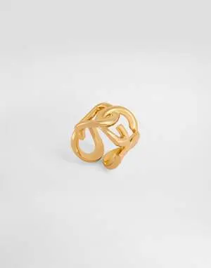 Dolce & Gabbana Dg Logo Ring - Gold